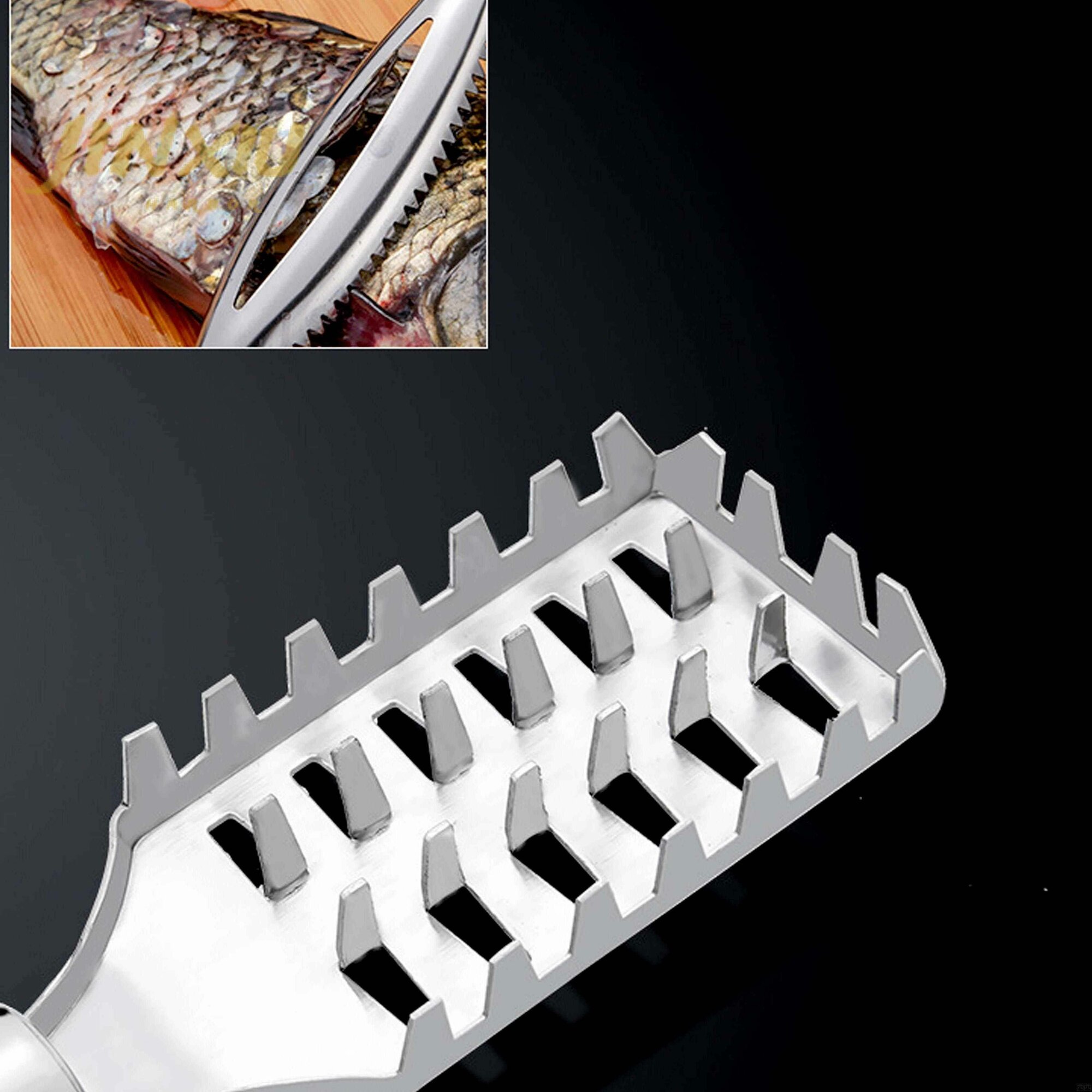 Рыбочистка /Скребок Нож для чистки чешуи рыбы / Чистилка для рыбы