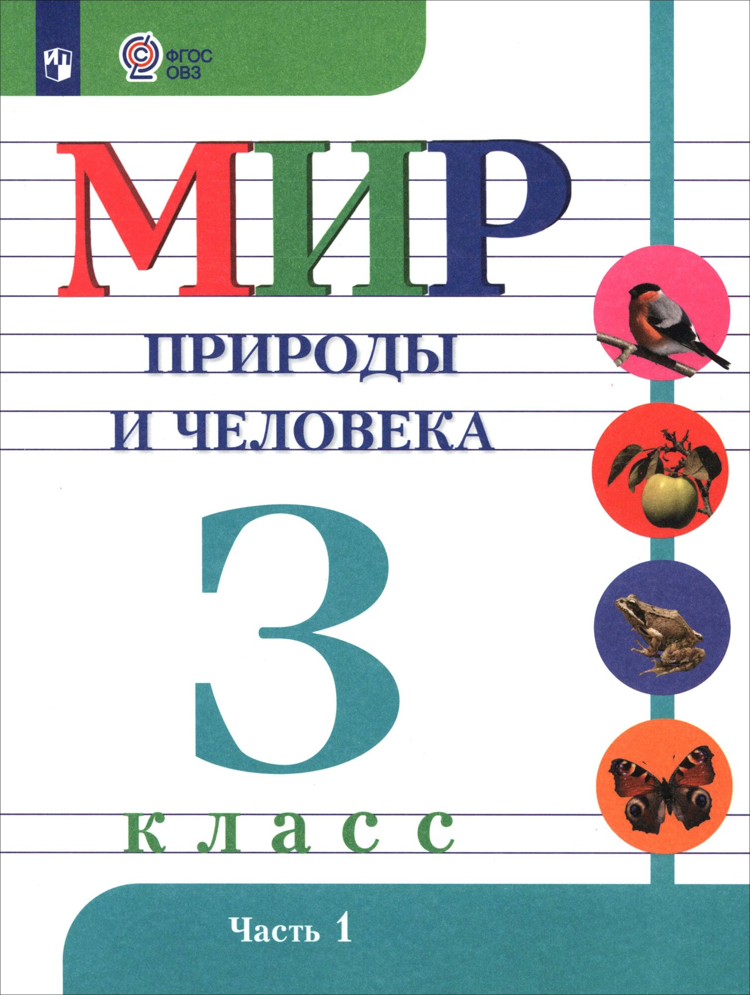 Мир природы и человека. 3 класс. Учебник. Адаптированные программы. В 2-х частях. Часть 1. ФГОС ОВЗ