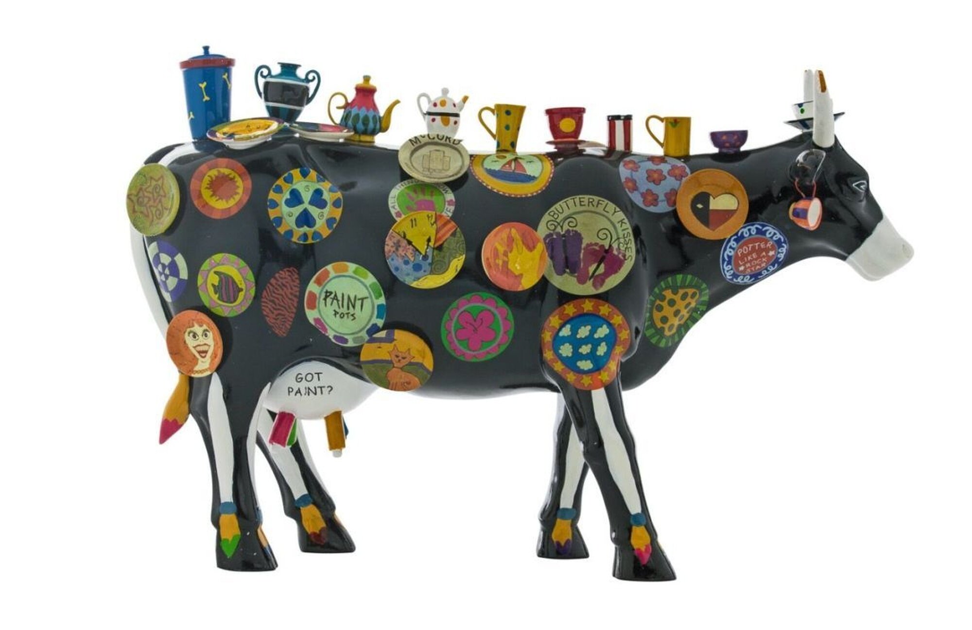 CowParade Статуэтки для интерьера корова THE MOO POTHER размер XL / 26304
