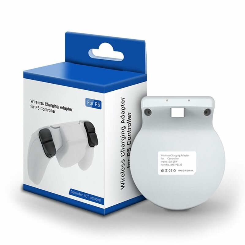 Беспроводной приемник зарядки для контроллера и геймпада с адаптером питания