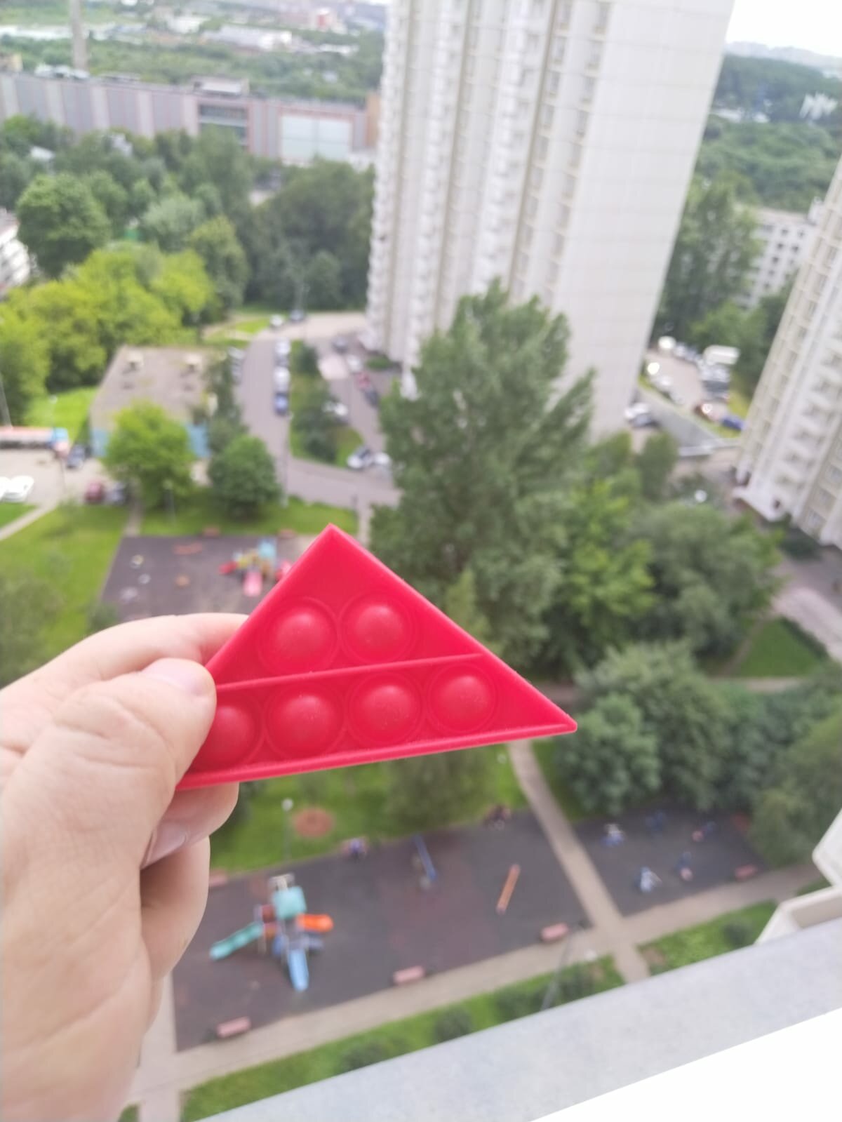 Поп ит триугольник