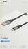 Кабель KEEPHONE FLASH, 2A High Speed (USB-A - USB-C), серый