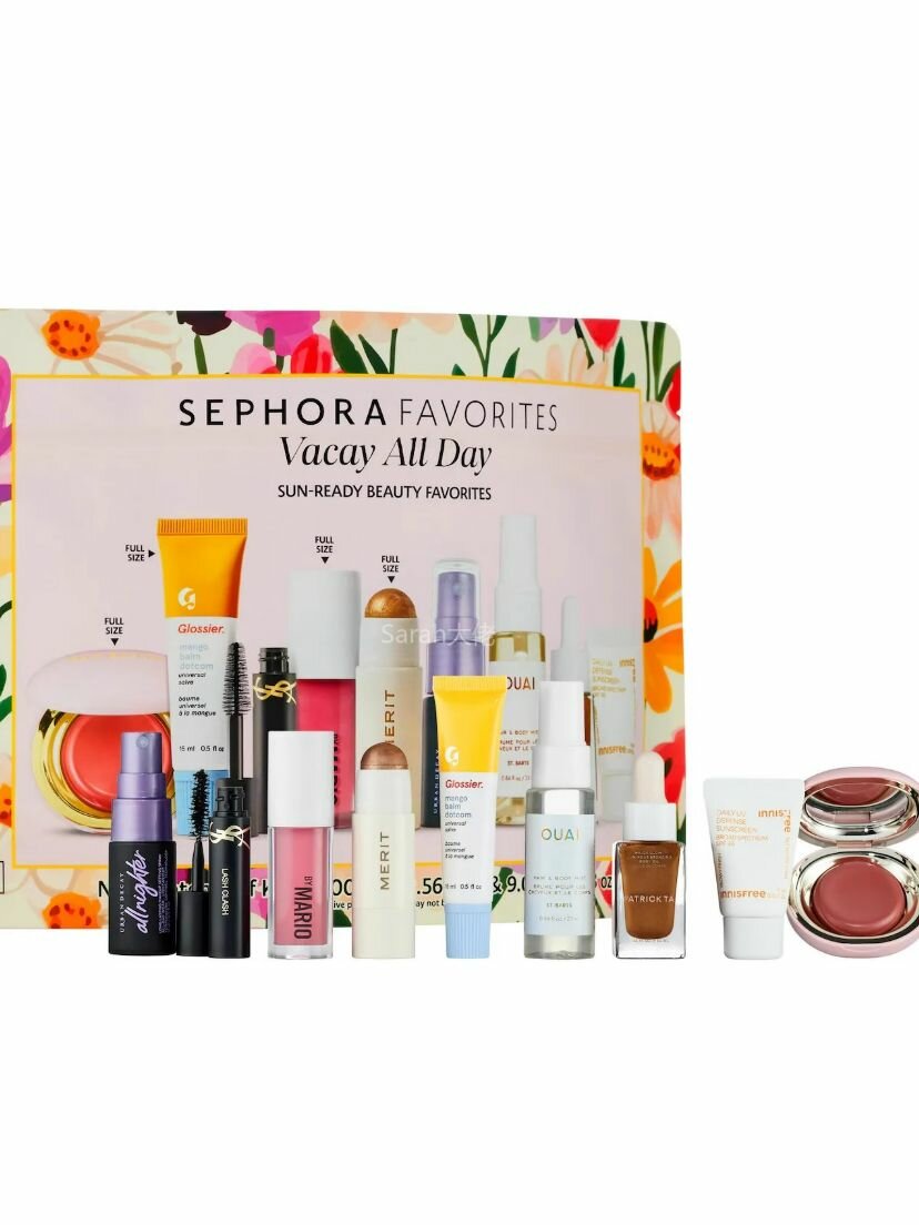 Sephora Favorites 2025 Vacay All Day Цветные косметические наборы