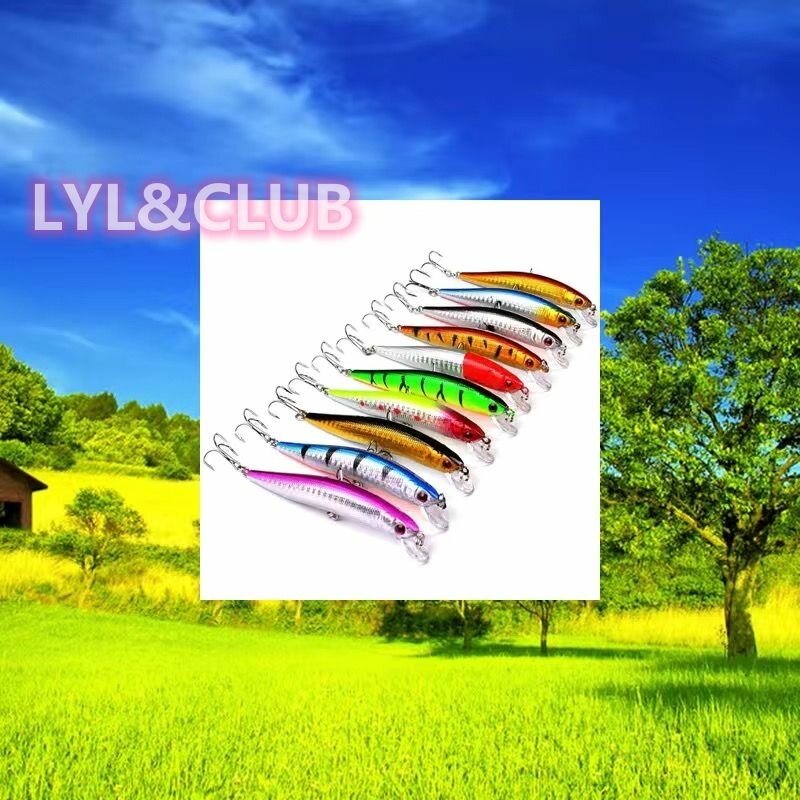 Для рыбалки на хариуса, ленка, форель. Набор 10#8.3гр(10 шт).