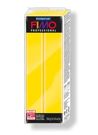 Пластика (в печ запек масса) Fimo professional чисто-желт 350г 8001-100