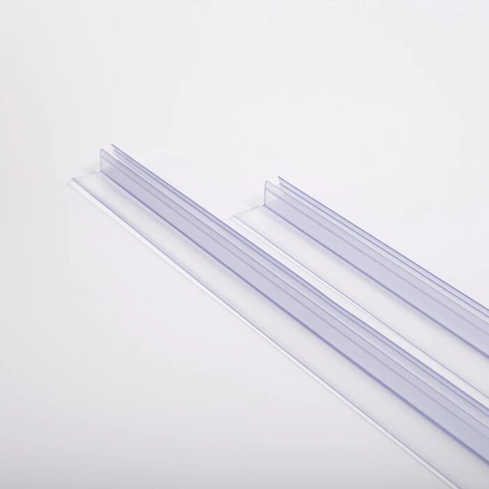 Уплотнители для душевой кабины, F-образные, ПВХ, стекло 7-8 мм, 2 шт, ID, 965S8F01DZ