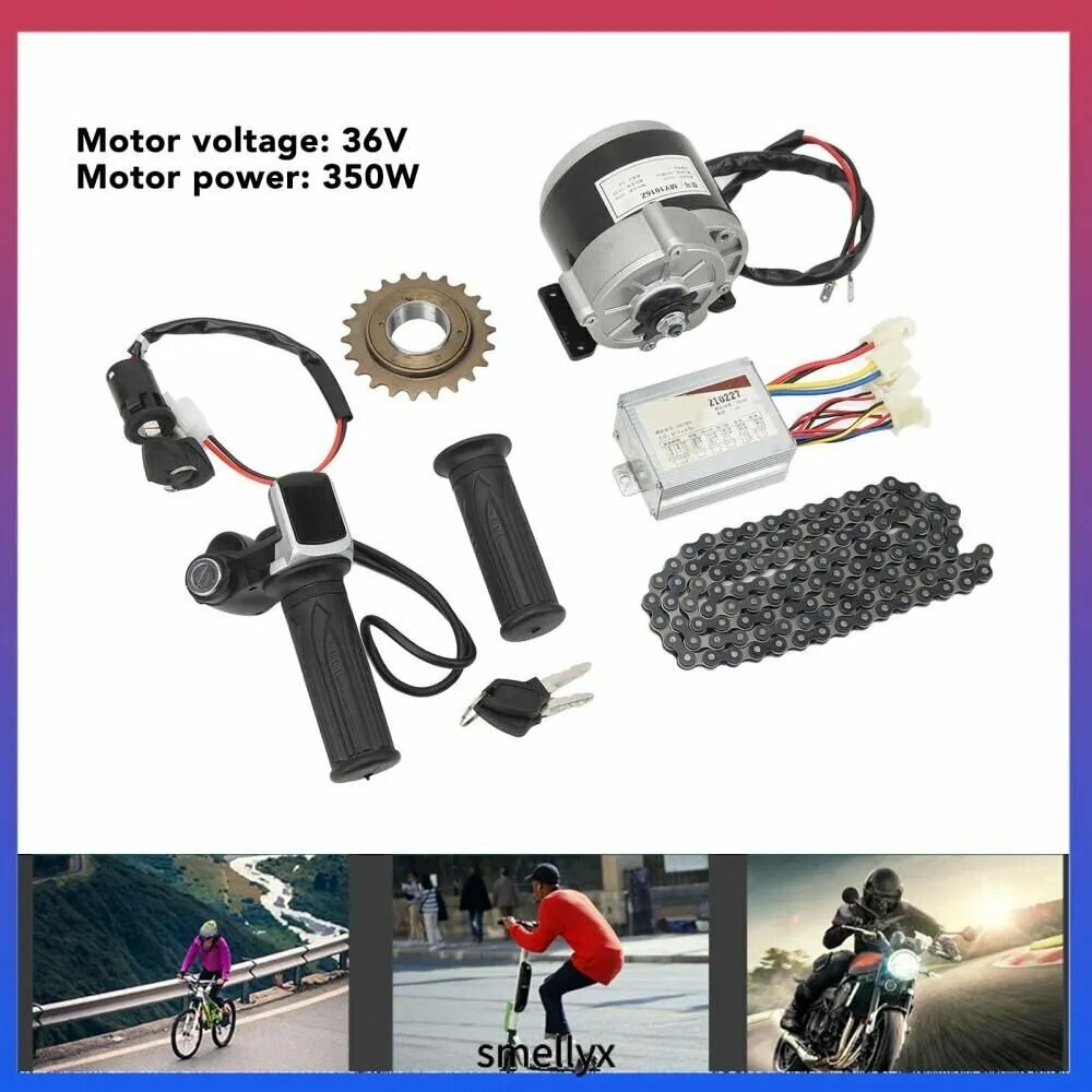 Электромотор 36V 350W, мощный, для электровелосипедов и скутеров