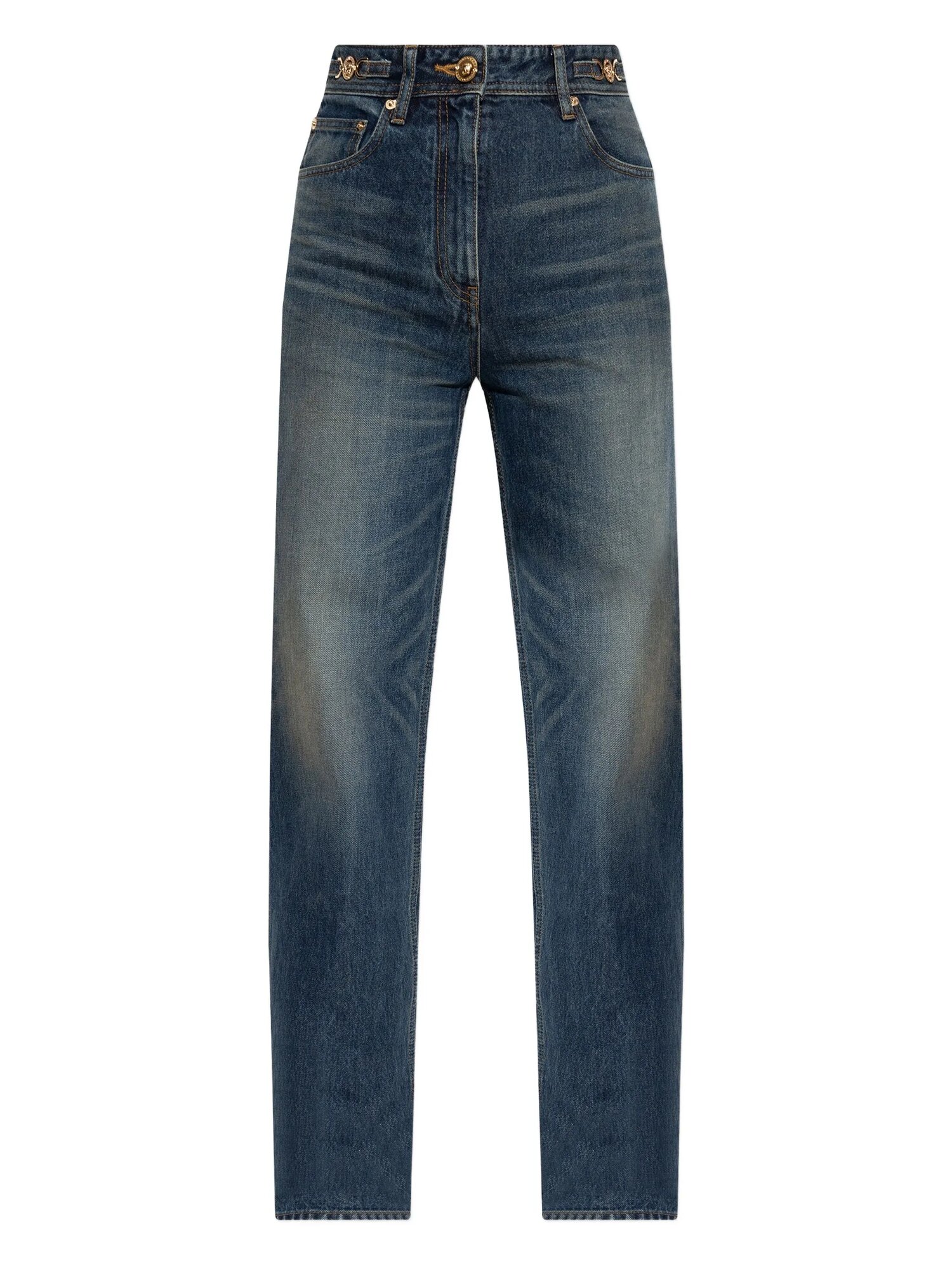 Джинсы Plaque-detailed jeans 