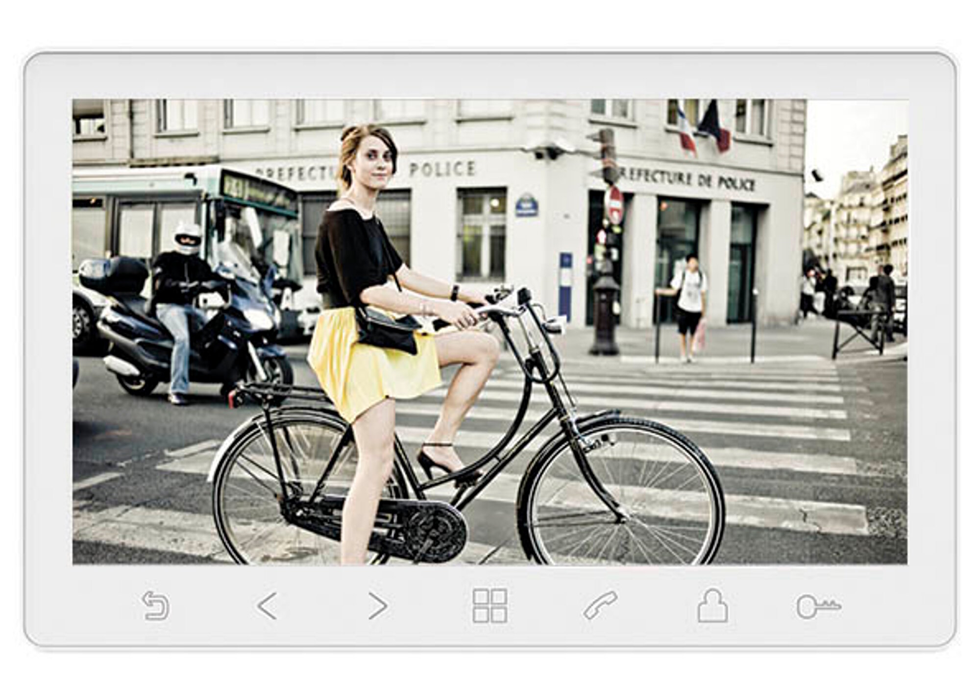 Tantos Amelie Slim HD SE (белый) монитор цветного видеодомофона 7 дюймов