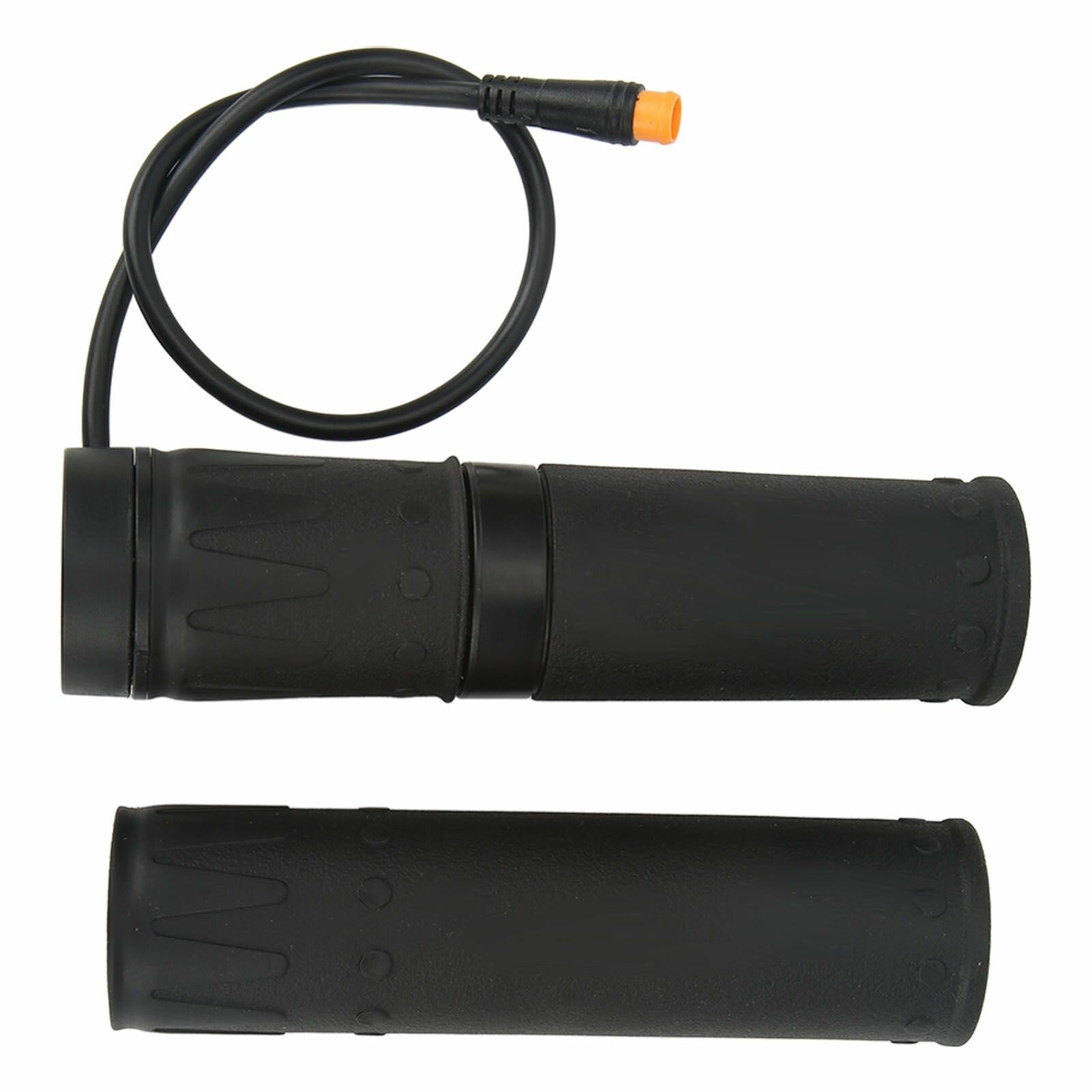 Ручка дроссельной заслонки для электрического велосипеда, резиновая разделительная половинная поворотная ручка с водонепроницаемым шарниром, поворотная дроссельная заслонка для велосипеда для ремонта