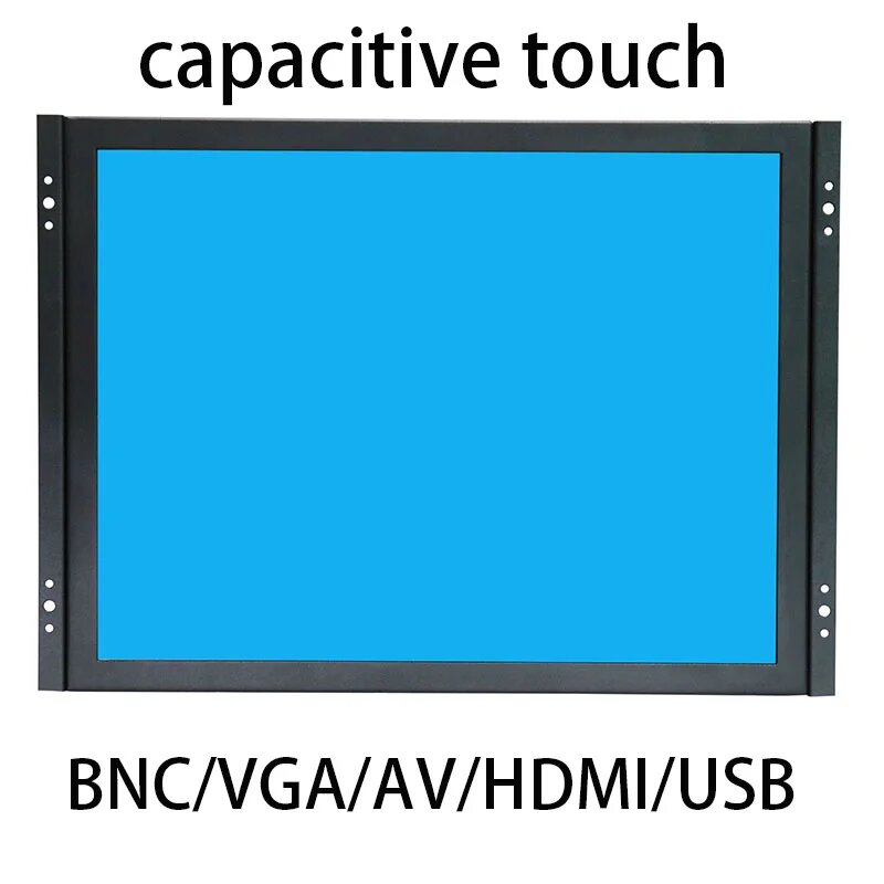 Zhixianda 15-дюймовый 4:3 1024*768 промышленный дисплей с открытой рамкой резистивный емкостный сенсорный экран монитор с AV BNC VGA HDMI USB