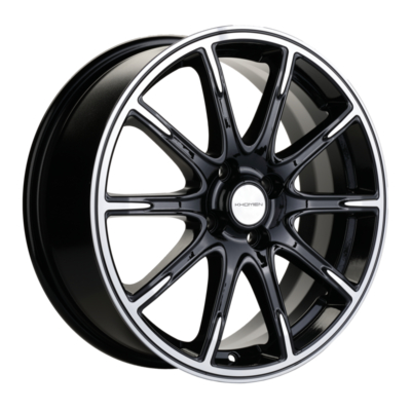 Диск колесный Khomen Wheels KHW1707 (Lada Vesta) 6,5x17 4x100 Dia60.1 ET50 цвет Black-FP