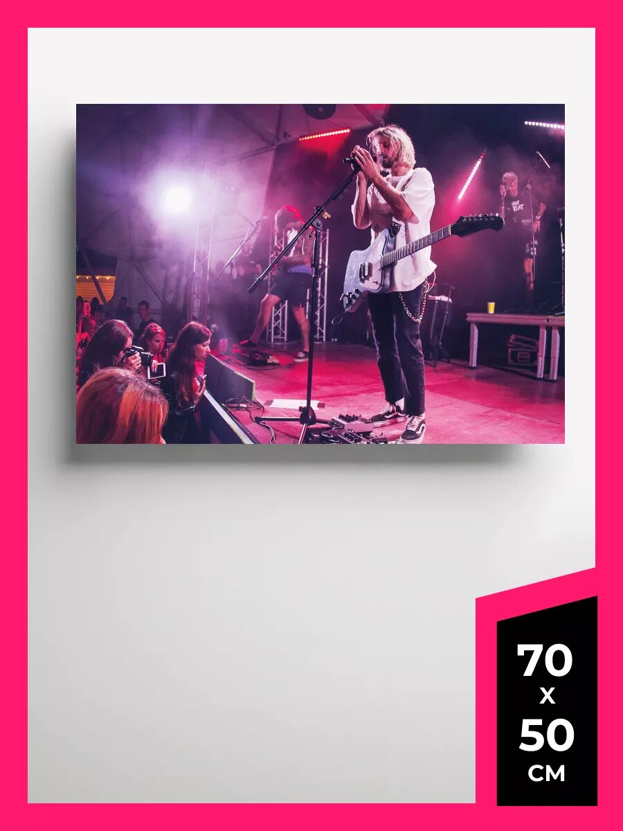 Интерьерный постер Нервы 42 на стену А1, А2, А3, 50 х 70, матовая фотобумага премиум качества