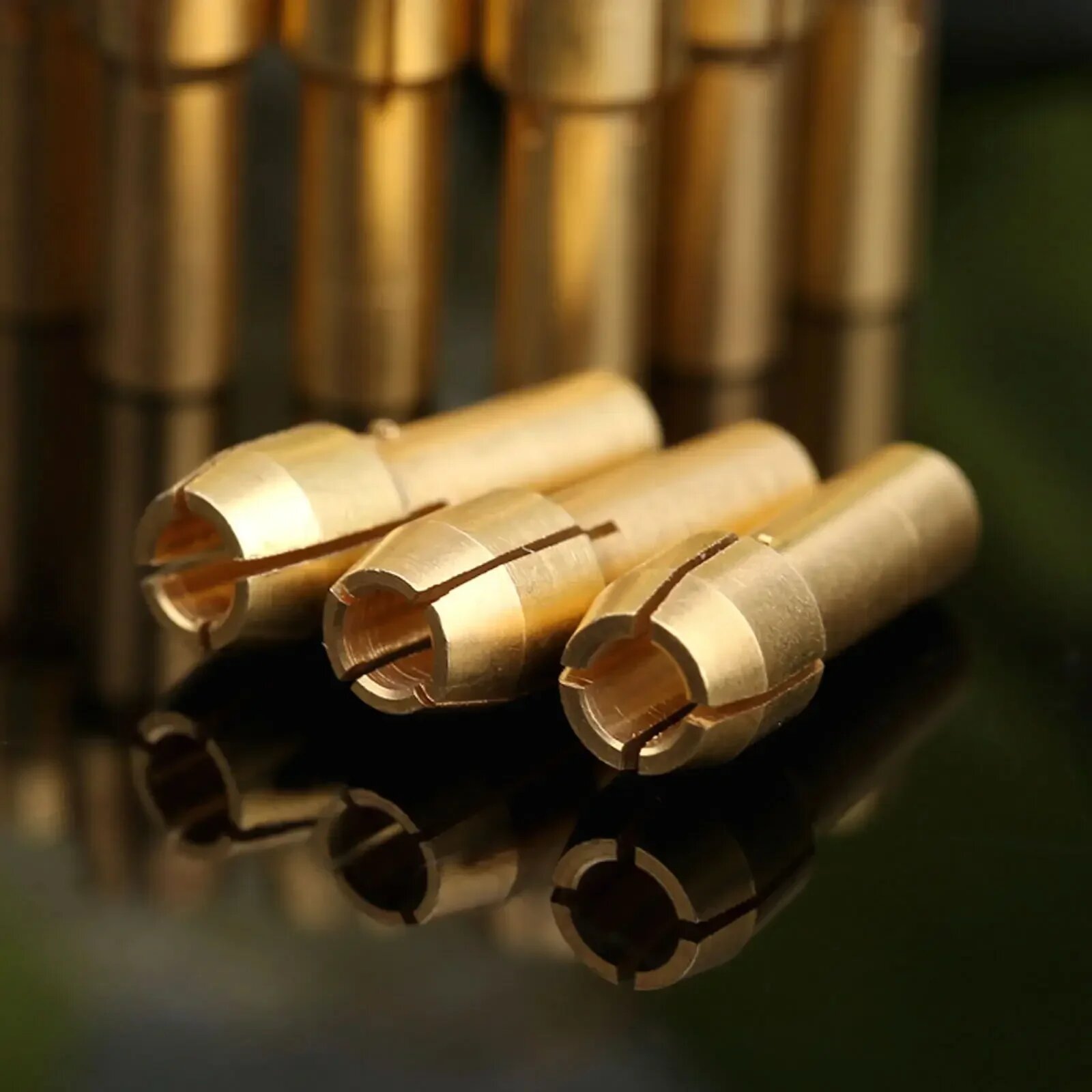 Латунные цанги-адаптеры 3,2 мм для Dremel 10 шт.