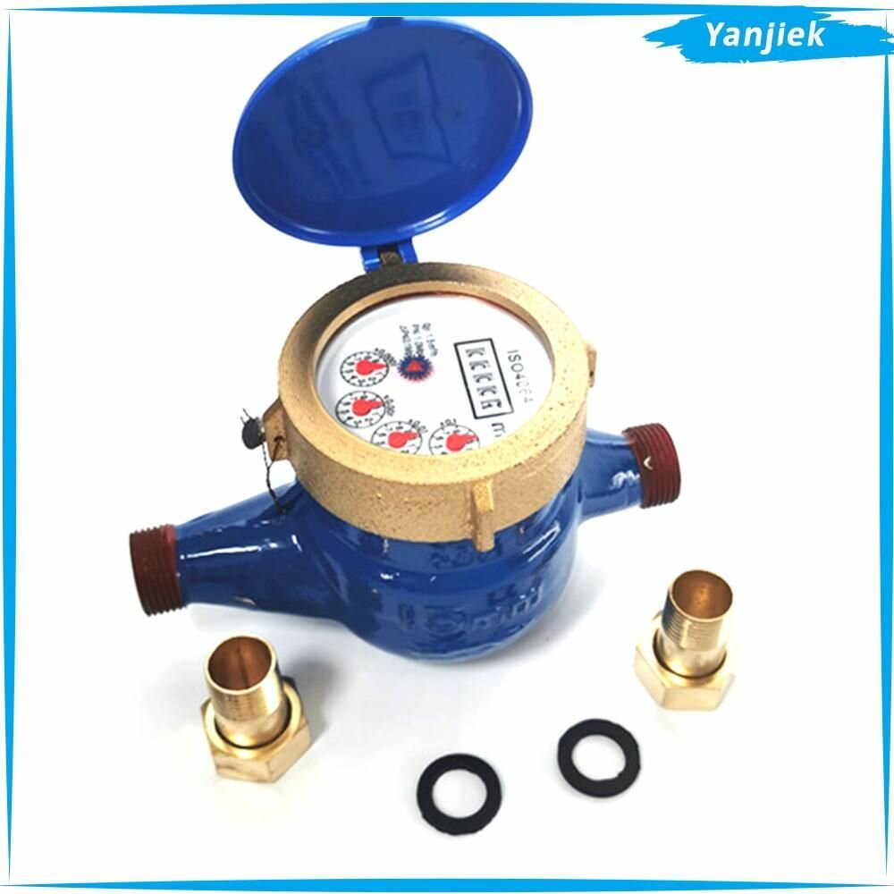 Надежный счетчик воды для дома и систем орошения-DN15 Water Meter, Метр потока воды