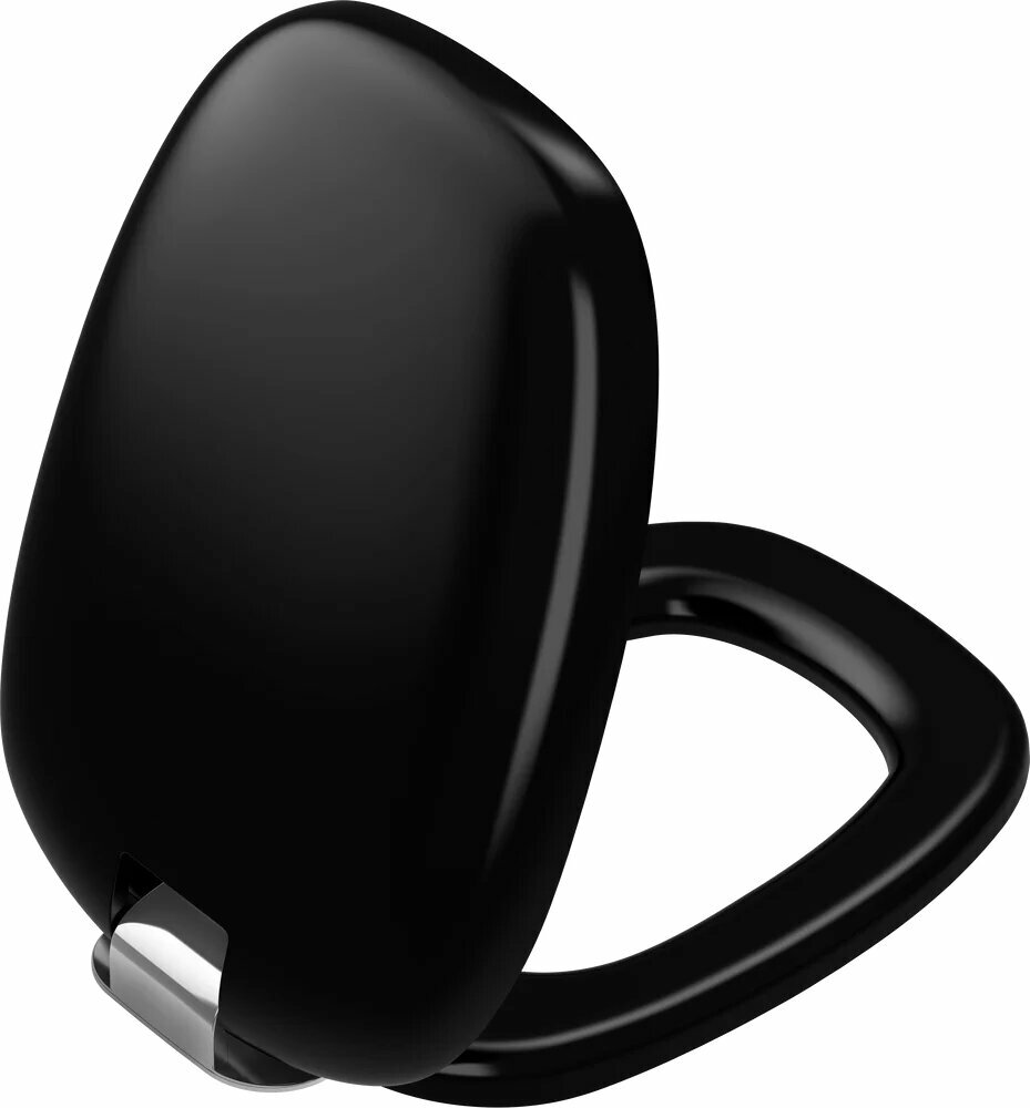 Крышка-сиденье VitrA Plural 126-483-009 с микролифтом, матовая черная