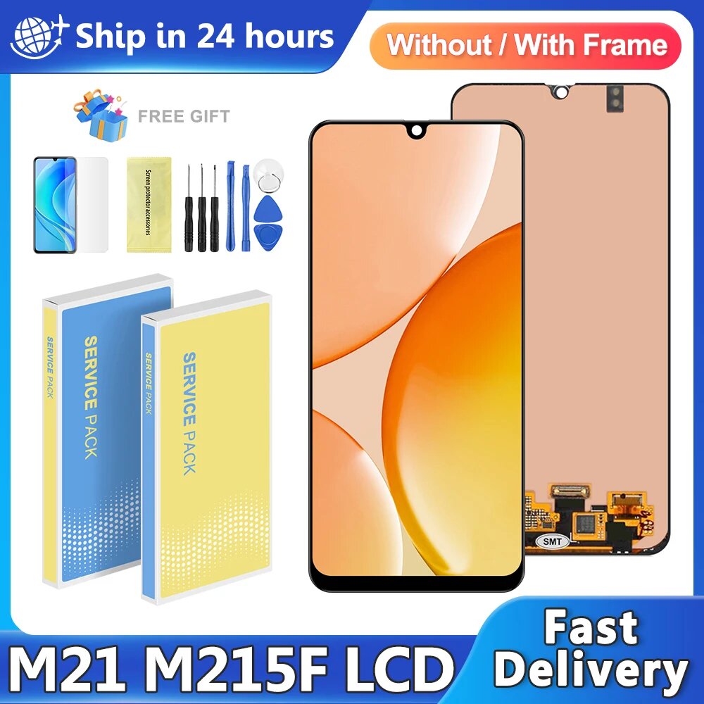 Super AMOLED для Samsung M21 M21S M30 M30S M31 ЖК-дисплей с дигитайзером сенсорного M31 Black Frame