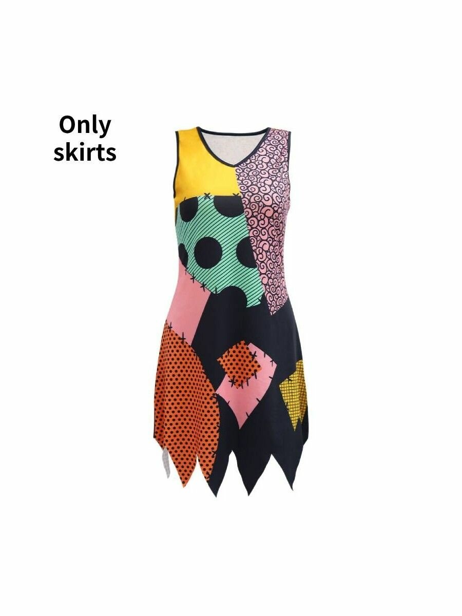 Платье костюм Sally из премиального полиэстера и спандекса, стиль E-M, для комфорта и стиля