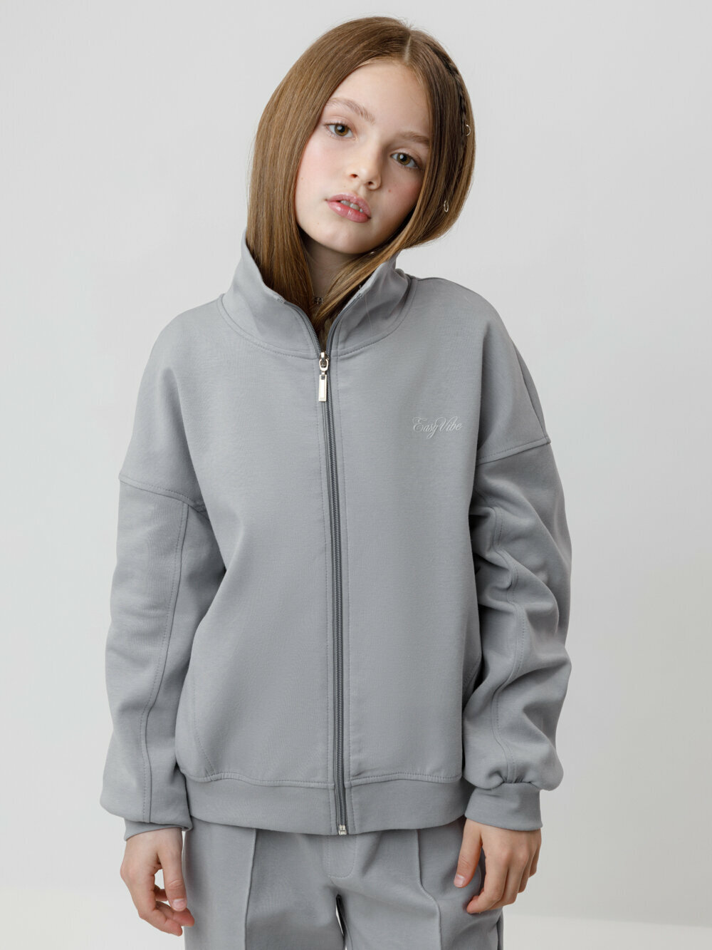 Бомбер КР 302885/серый 3911 к655