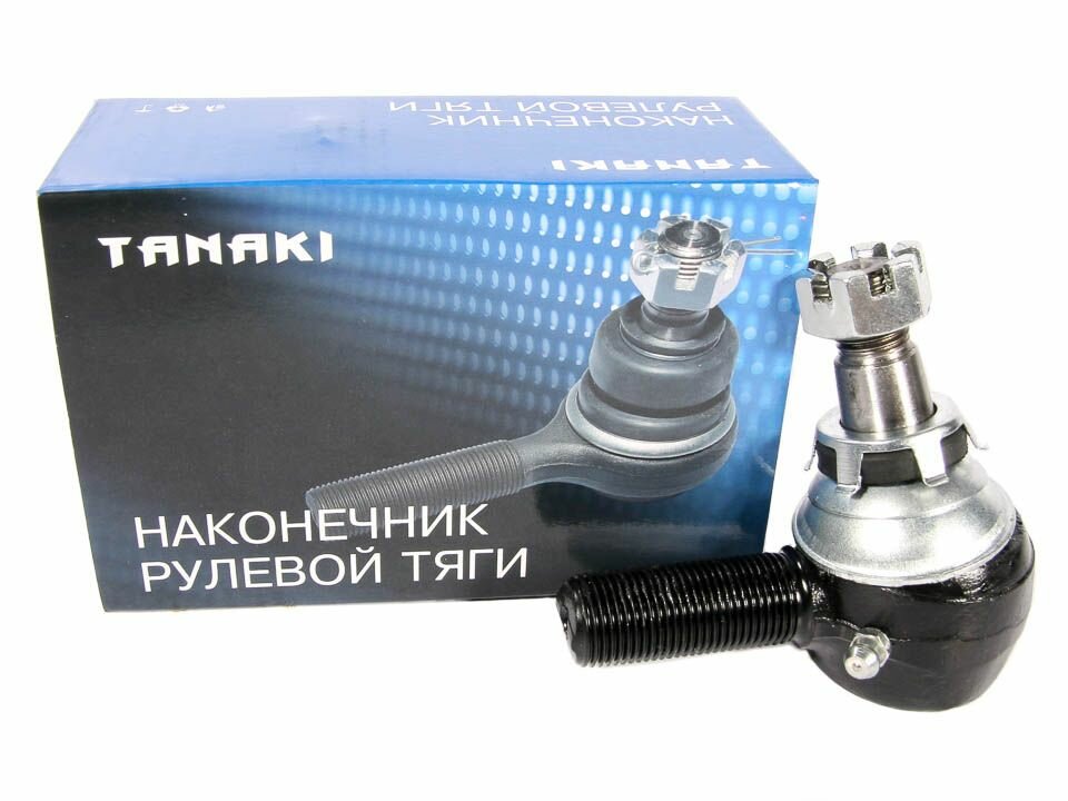 Наконечник УАЗ 469 452 рулевой тяги правый разборный с масленкой TANAKI TKU-3414056-71
