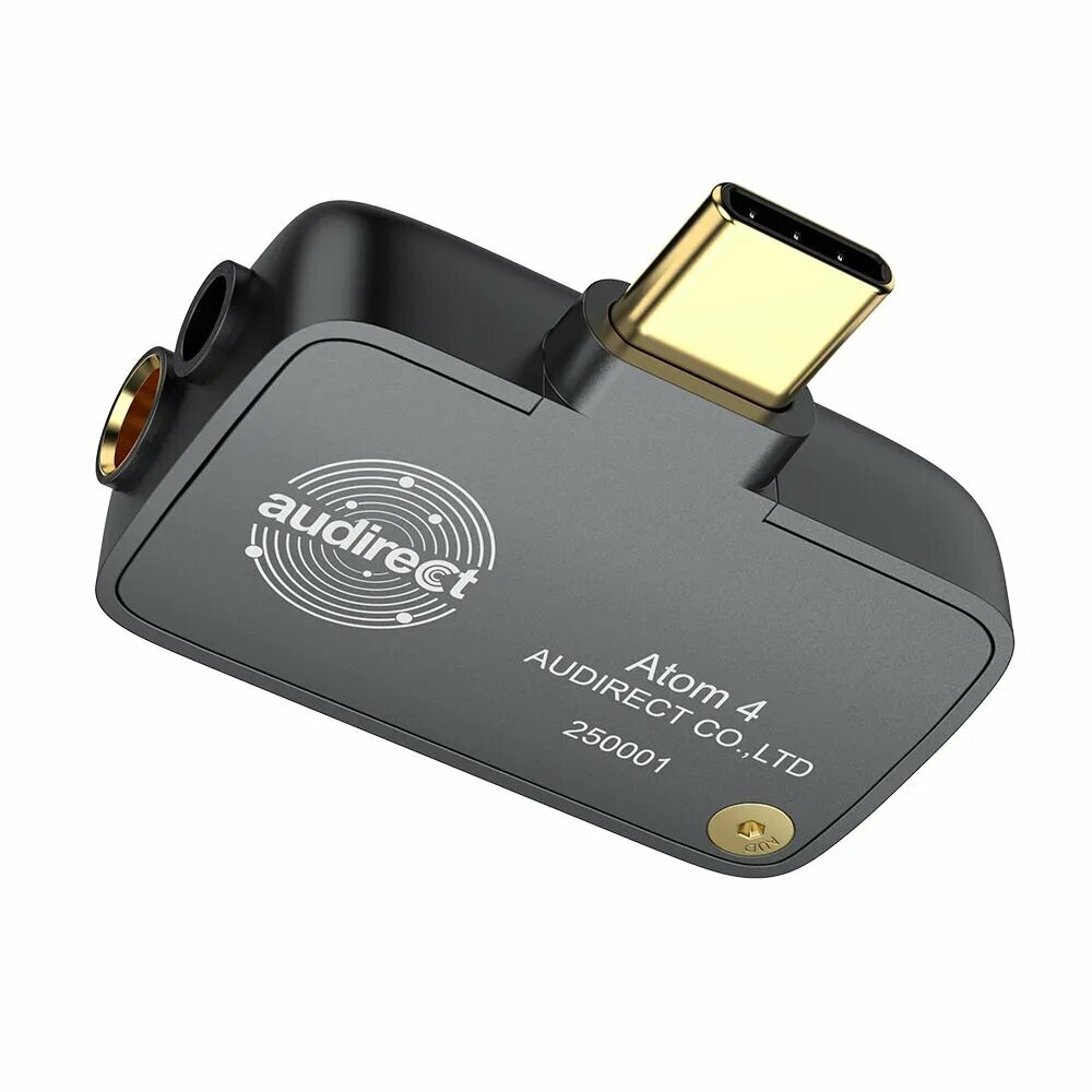 KNOW EASY-Audirect Atom 4 Type-C портативный цап усилитель для наушников / HiFi USB DAC переходник для наушников 3.5/4.4mm