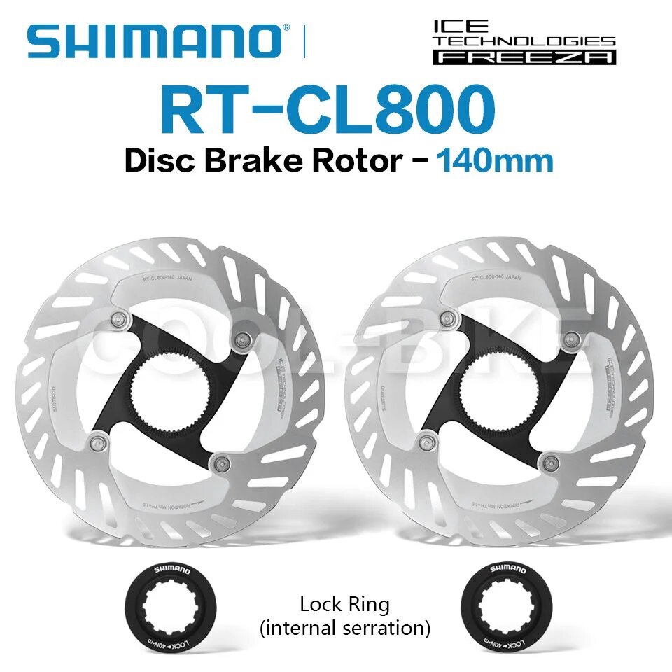 Shimano RT-CL800 ротор тормозной 140 мм Ice Technology 2шт