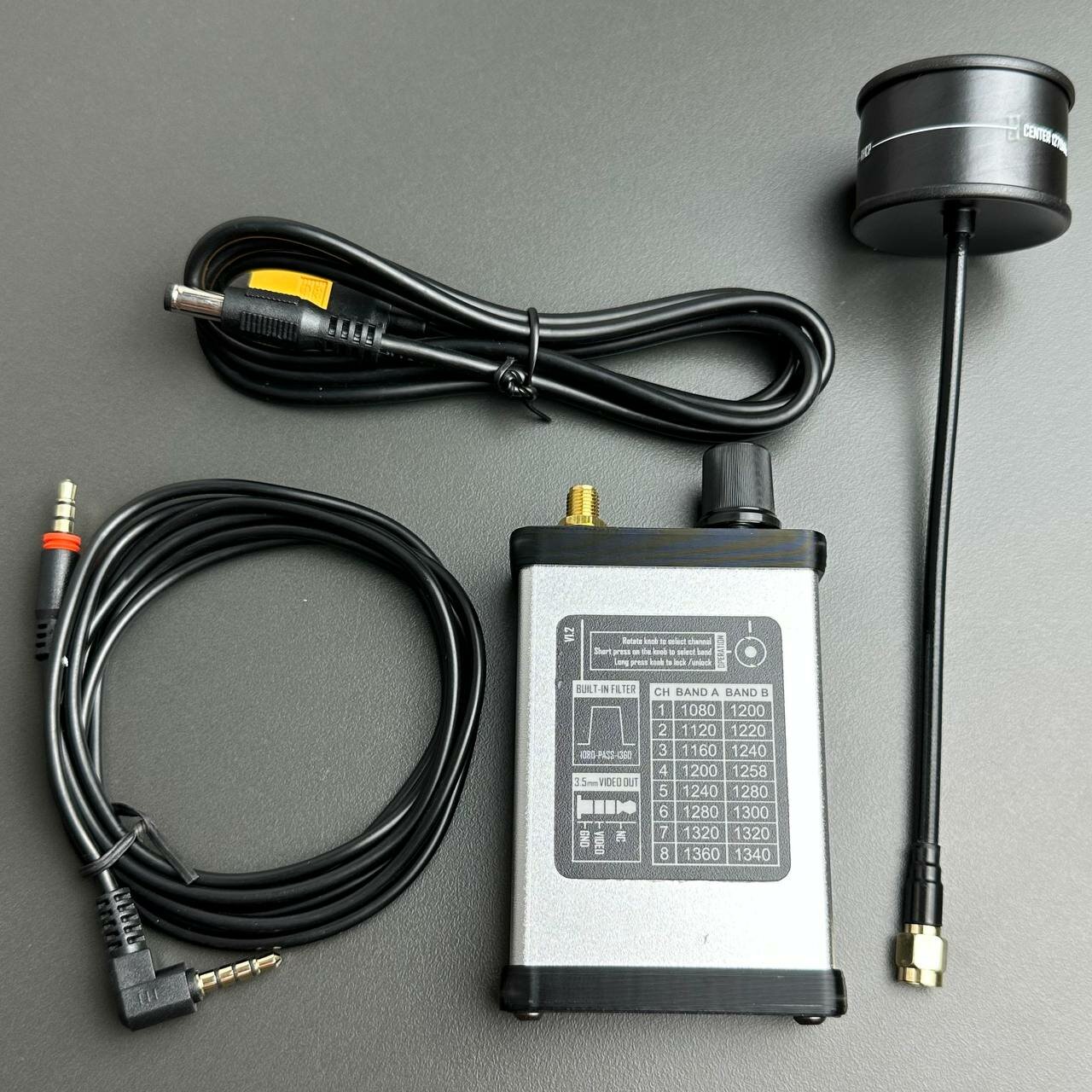 Видеоприемник Rushfpv 1.3 GHz V2 VRX + Антенна