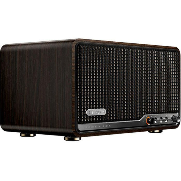 Колонка портативная Edifier S300 Black Walnut мощность 80 Вт, Bluetooth v5.4, 3 динамика, пульт,