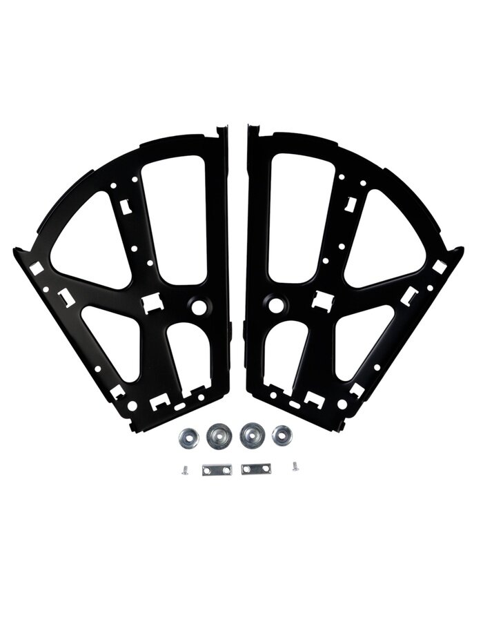 Механизм для обувницы полок CAPPIO, 2-х ярусная, до 13 мм, металл, черный