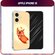 Чехол на Apple iPhone 16 / Айфон 16 с принтом Корги печенька