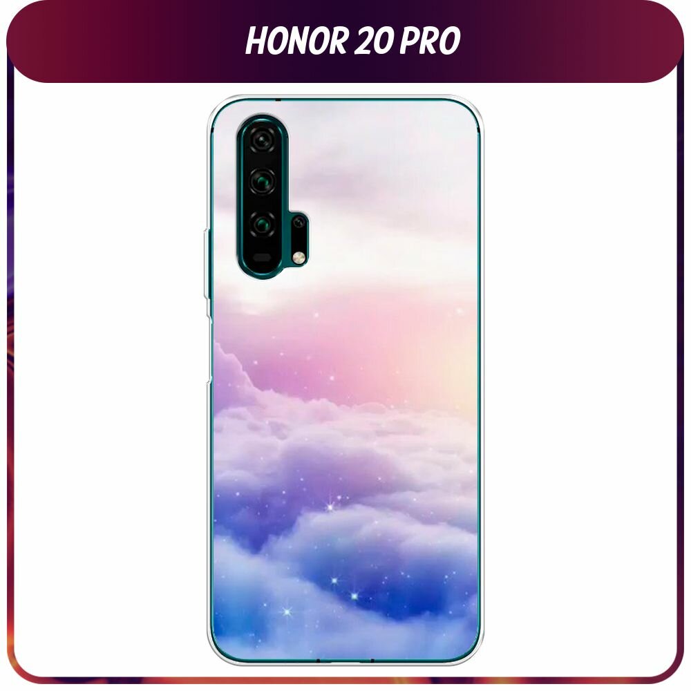 Силиконовый чехол на Honor 20 Pro / Хонор 20 Про с принтом "Небеса"