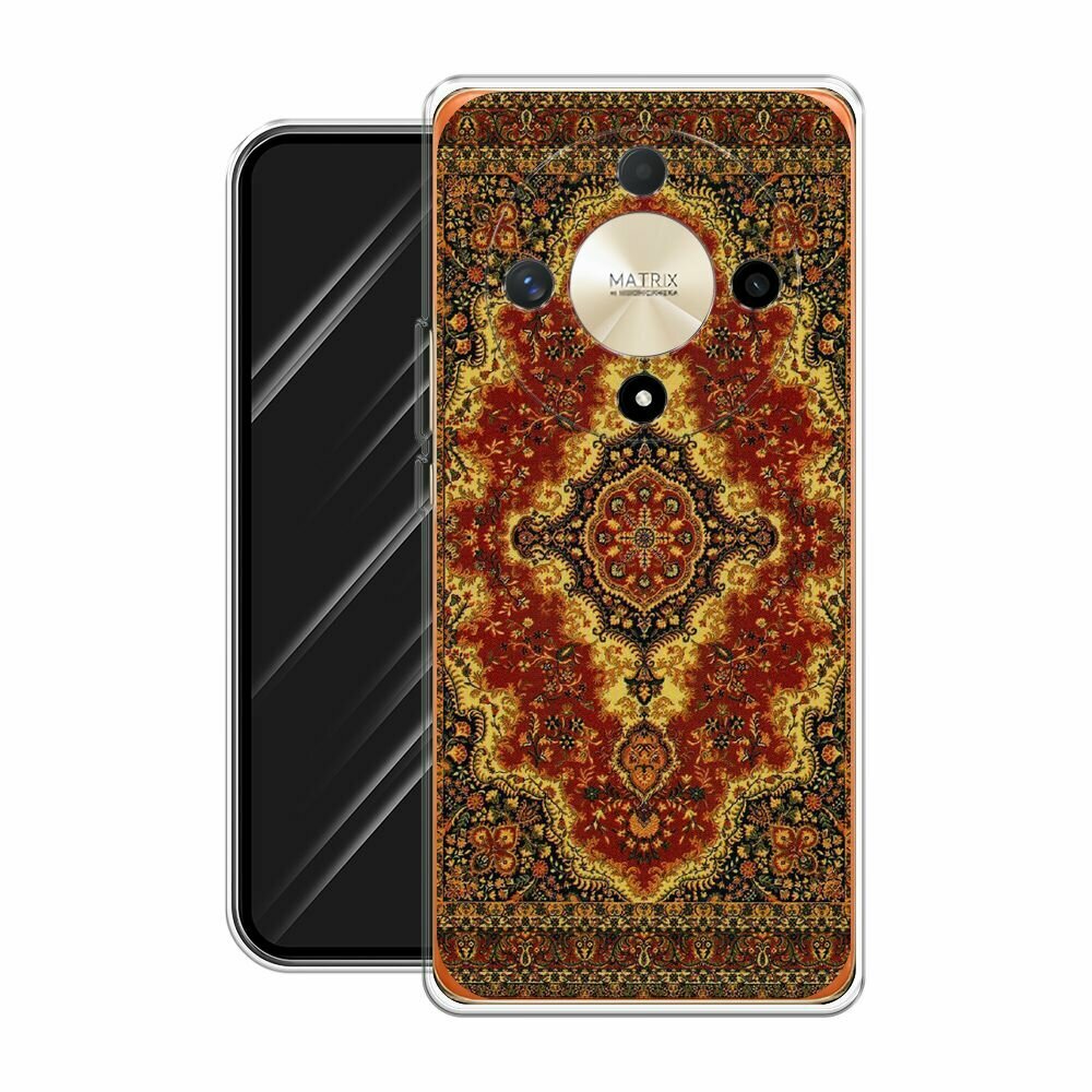 Силиконовый чехол на Honor X9b / Хонор X9B с принтом "Ковер" — фото 1