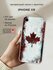 Силиконовый чехол на Apple iPhone XR / Айфон XR с принтом "Канада"
