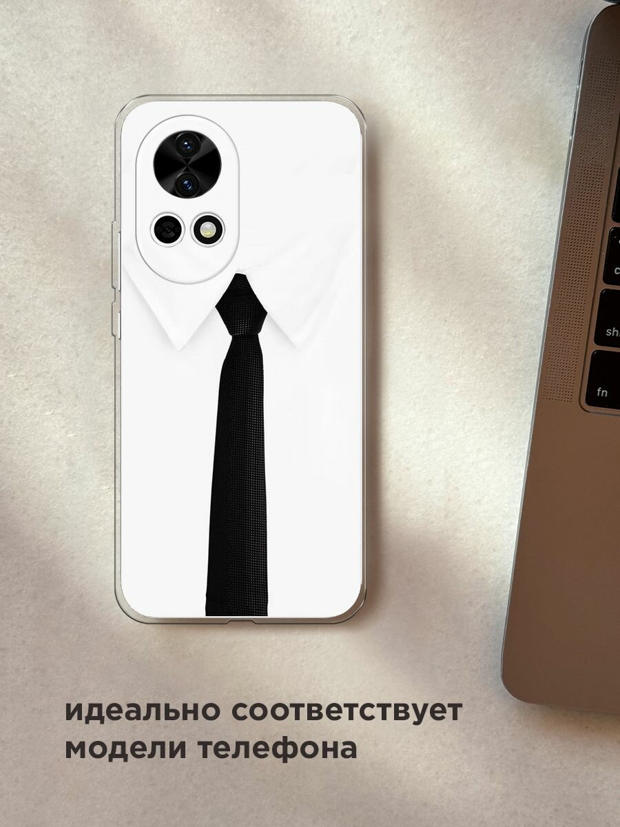 Чехол на Huawei Nova 12/Nova13 / Хуавей Нова 12/Нова 13 с принтом "Галстук" — фото 1