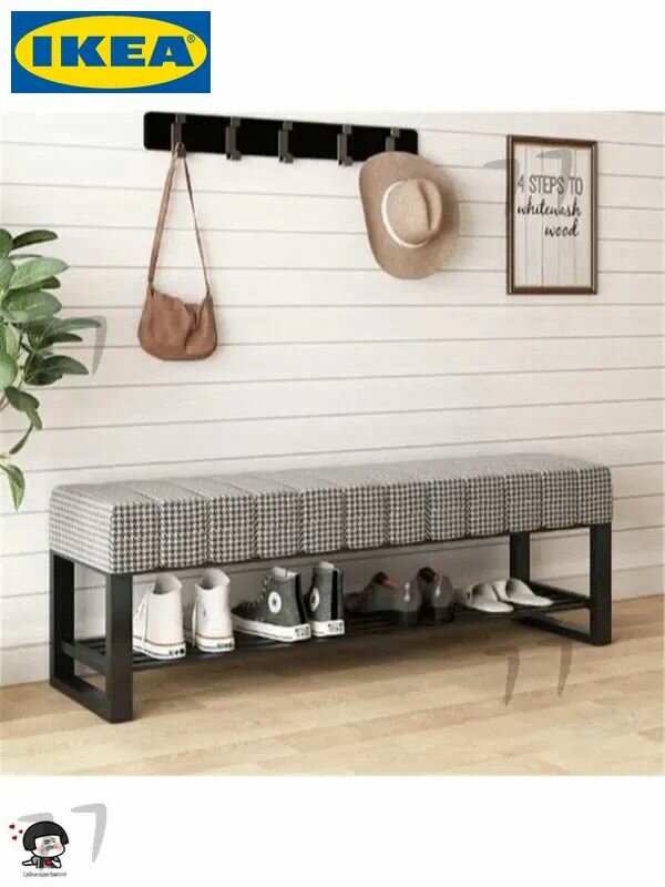 Банкетка, Капвелюр, 100х32х45 см