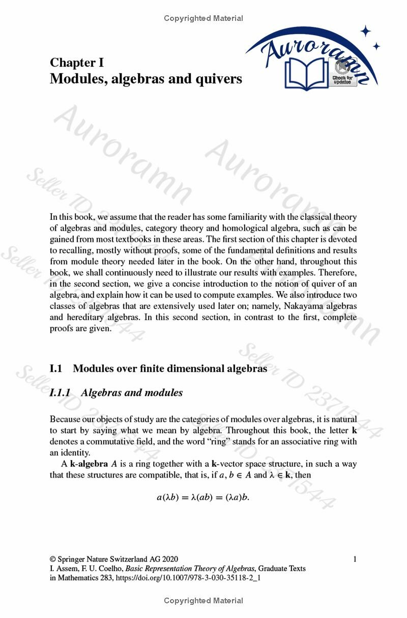 Basic Representation Theory of Algebras — фото 1