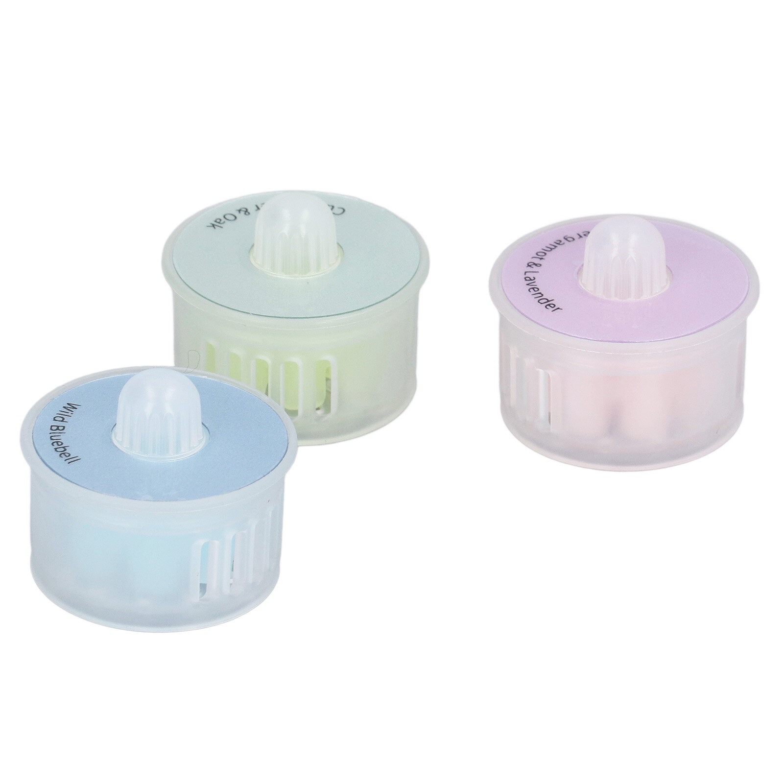 3Pcs Robot Cleaner Fragrance Capsule Air Frenshener Accessory Wild Bluebell Bergamot and Lavendar Cucumber Oak for T9 AIVI