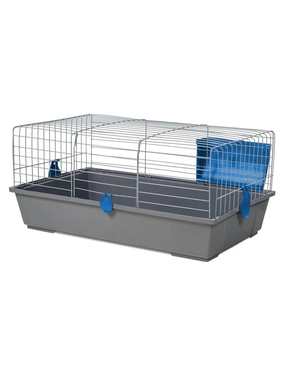 Клетка для грызунов (930), серый, 80x46x36см