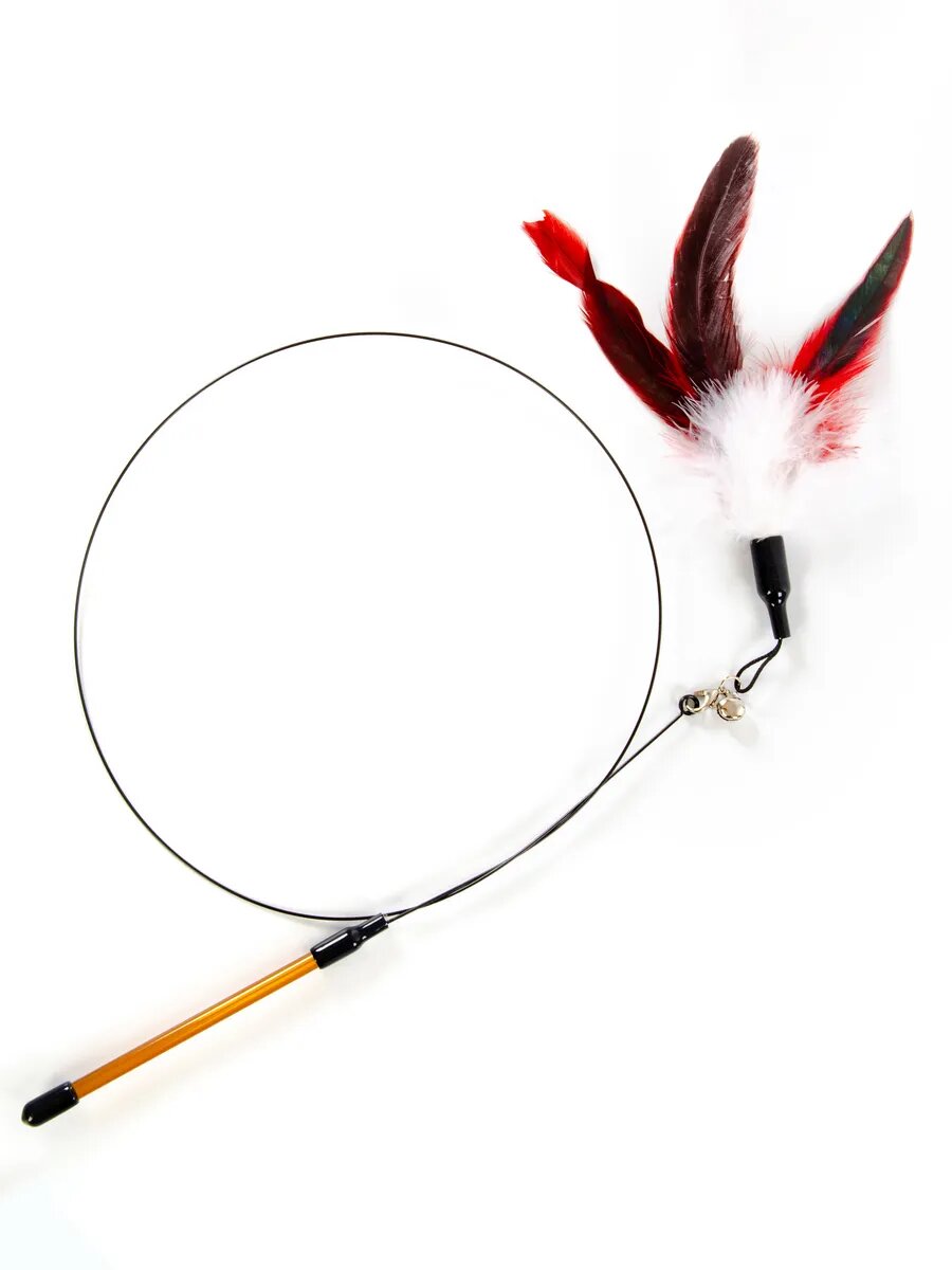 Игрушка для кошек удочка - дразнилка "Classic", 80см