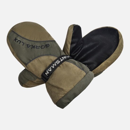 Рукавицы Huntsman Горка-Люкс ткань Исландия, Хаки размер б/р