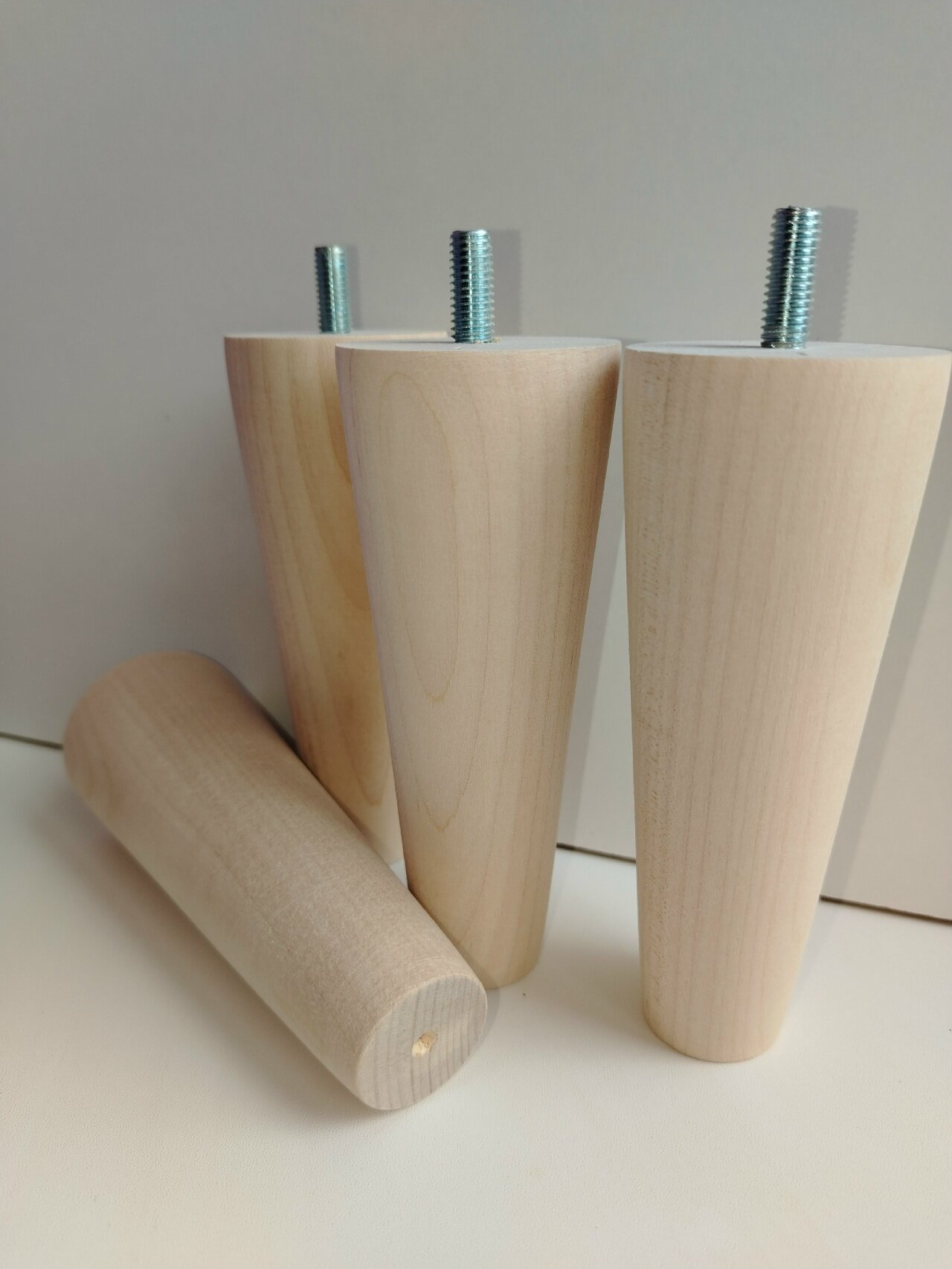 "Ножка деревянная" - опоры, ножки, 13сантиметров без цвета