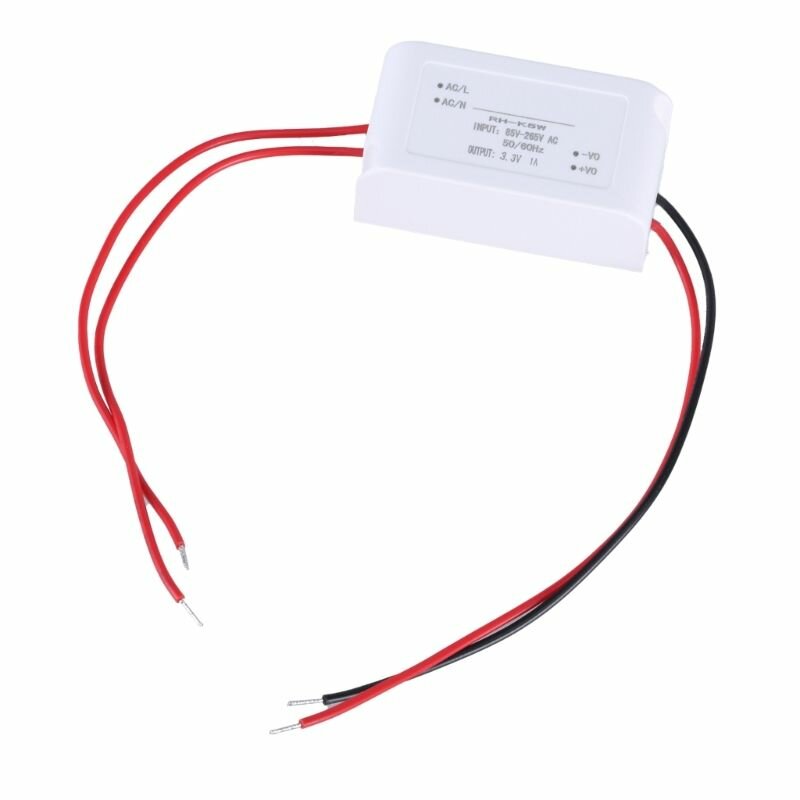 Адаптер питания AC85V 265 В к DC3.3V1A