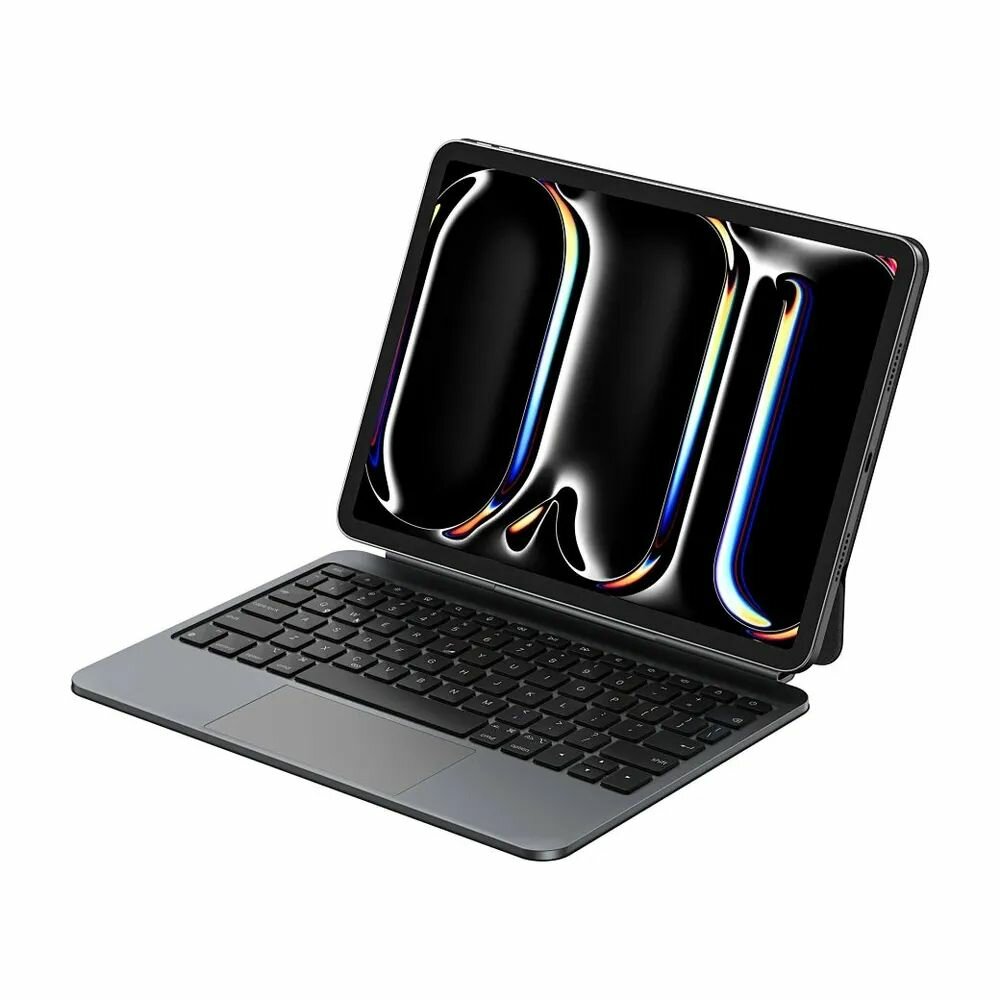 Магнитный чехол-клавиатура для Apple IPad 10.9" / 11" / Air 11" 2024-2025 Wiwu Magic Keyboard MK-004