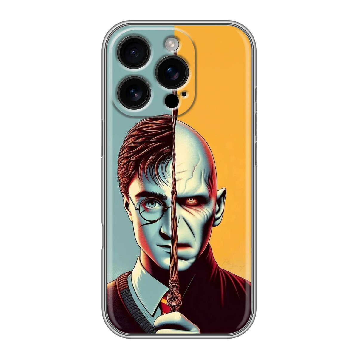 Чехол для Iphone 16 Pro с принтом Гарри Поттер (Айфон 16 Про) — фото 1