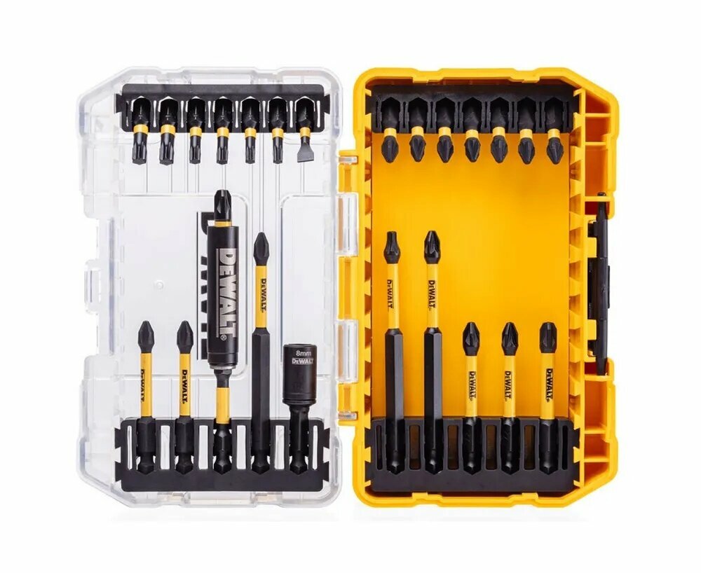Набор бит и насадок FLEXTORQ 25 предметов DEWALT DT70730T-QZ