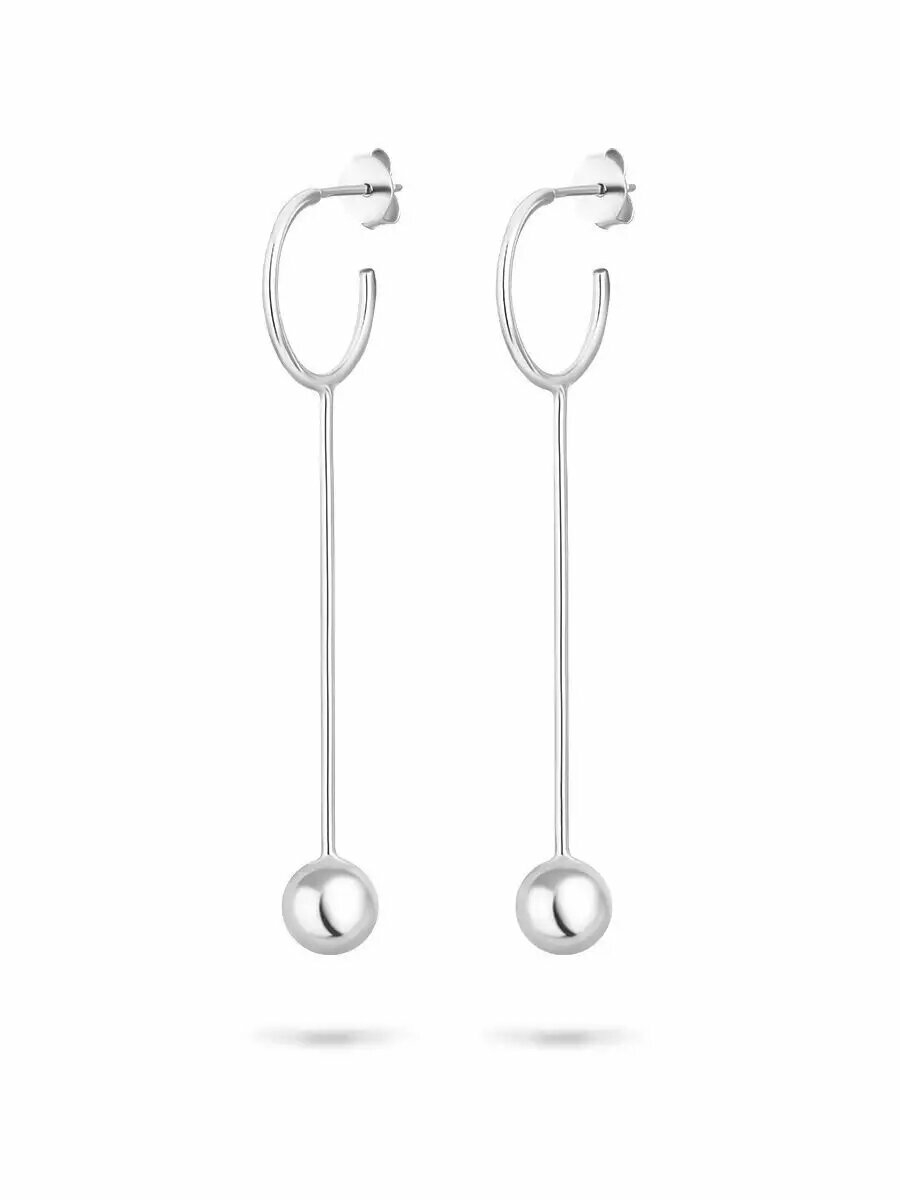 Серьги, серебро, 925 проба