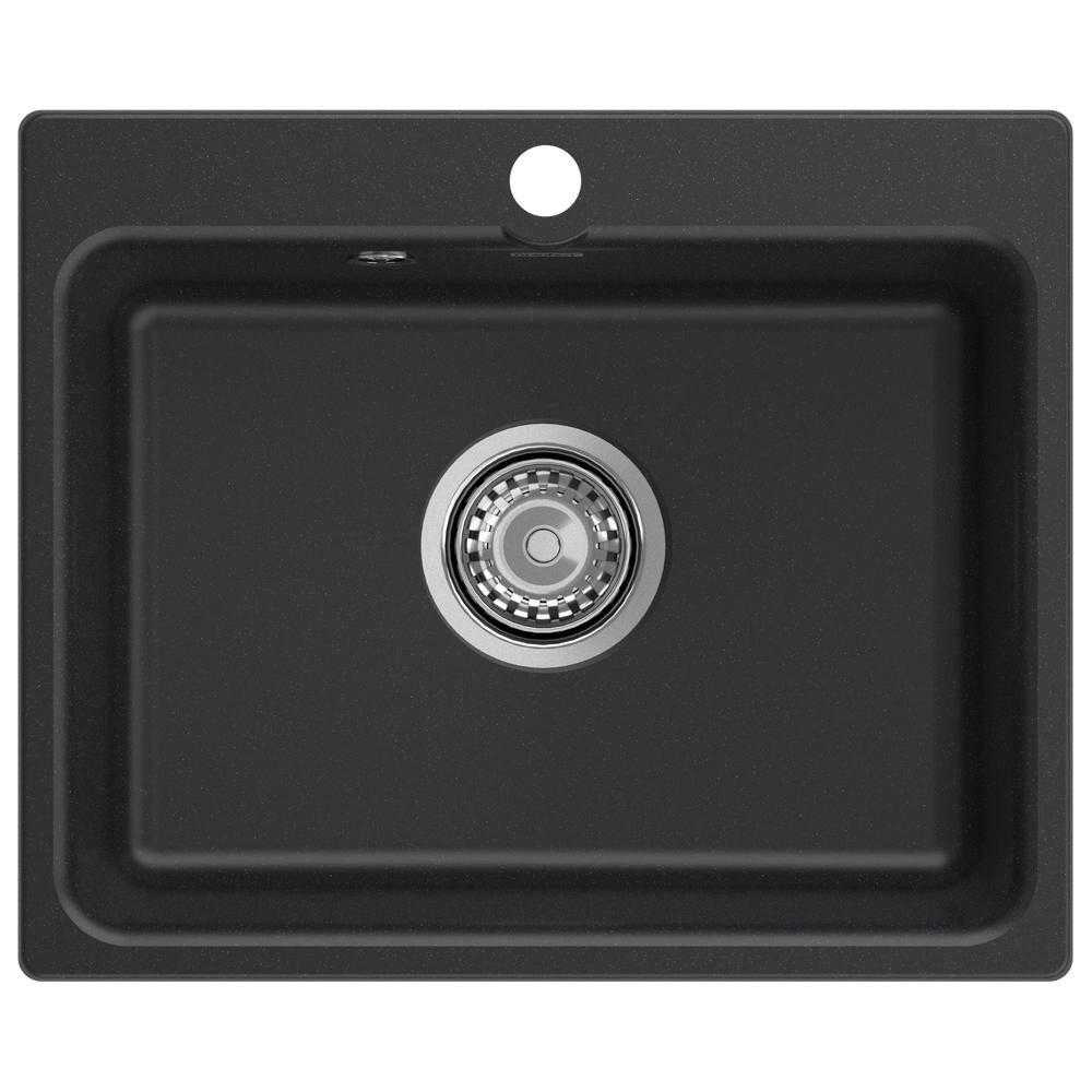 Кухонная мойка GranFest SMART 520, черный