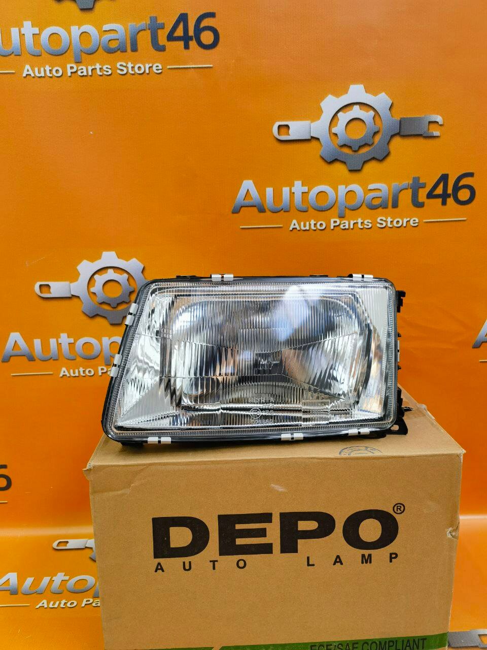 Фара Левая Ауди 100 83-90 H4 Depo
