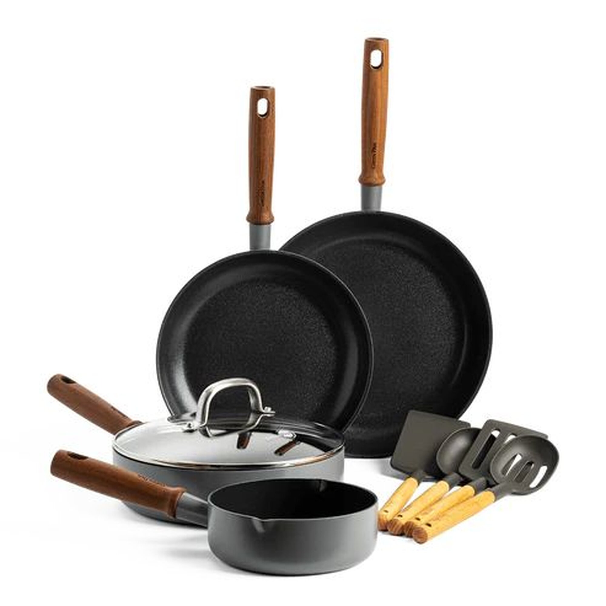 Набор посуды GreenPan Mayflower Pro из 5 предметов + 4 кухонных инструмента-CW-CC005411-001