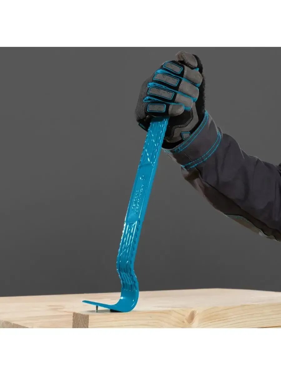 Лом (гвоздодер), 380x35x8 мм, плоский профиль, GROSS 25255